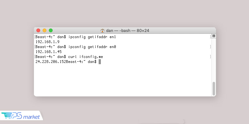آدرس آی پی من چیست؟ - VPSmarket